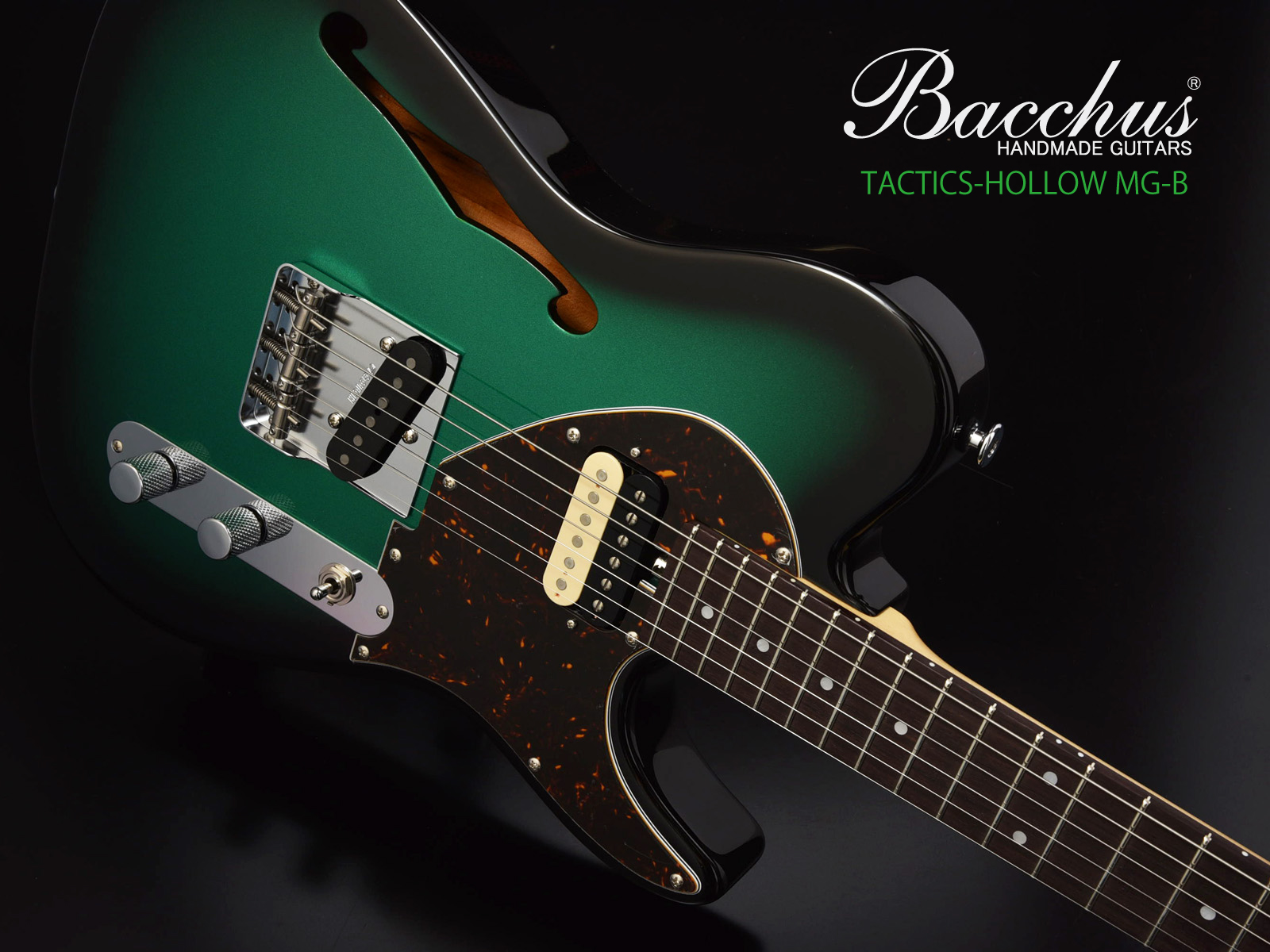 【Bacchus CRAFT Series】TACTICS-HOLLOW登場！ | Deviser ｜株式会社ディバイザー｜長野県松本市のギターメーカー