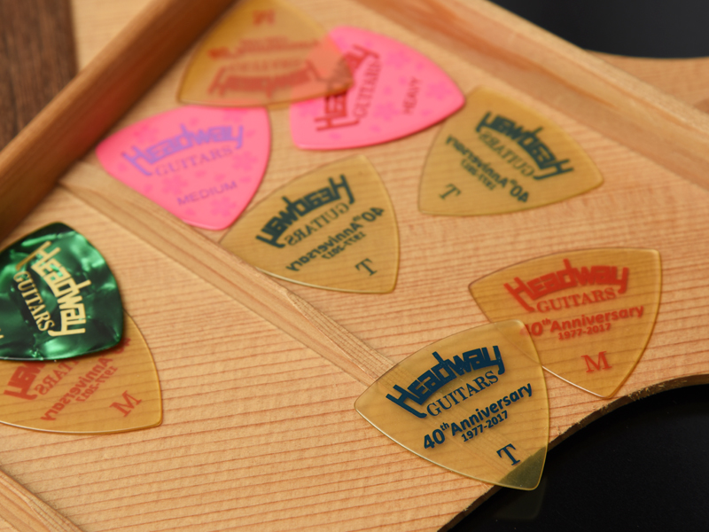 HEADWAY 40周年記念ピック「HEADWAY ウルテムピック40TH」発売！ | Deviser ｜株式会社ディバイザー｜長野県松本市のギターメーカー