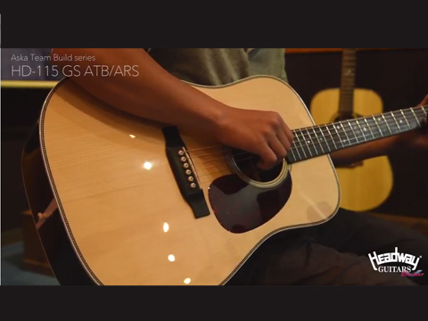 HEADWAY ”HD-115 GS ATB/ARS"プロモーションムービー | Deviser ｜株式会社ディバイザー｜長野県松本市のギターメーカー