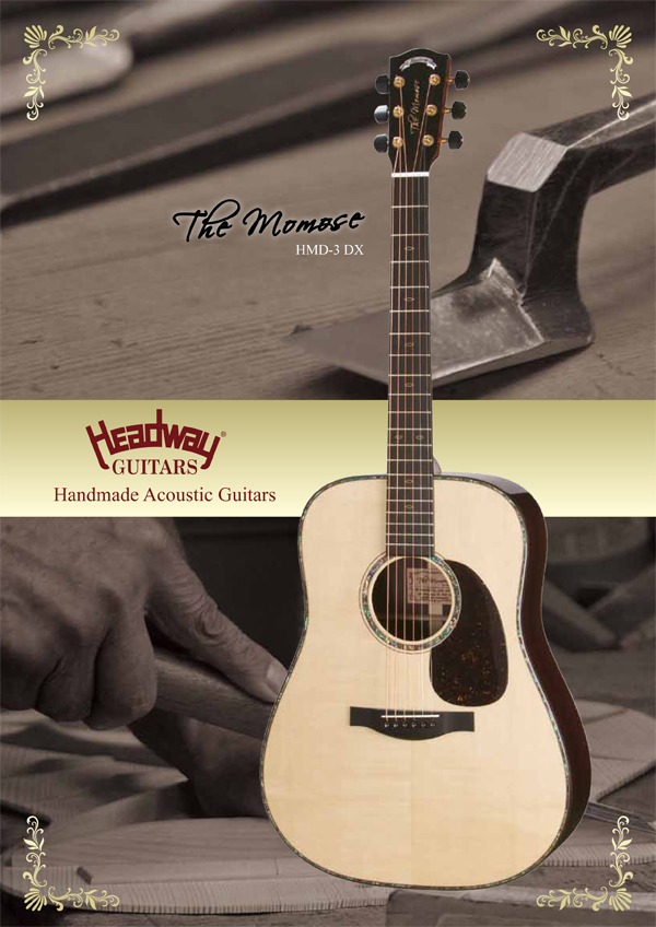 HEADWAY Guitars Catalog 2011 English | Deviser ｜株式会社ディバイザー｜長野県松本市のギターメーカー